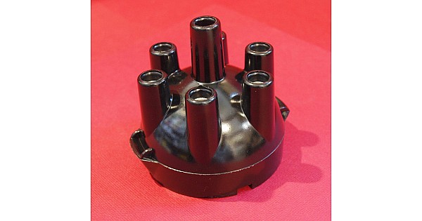 Lucas Type 6 Cylinder Distributor Cap - Lucas 25D6 Distributor Push in ...