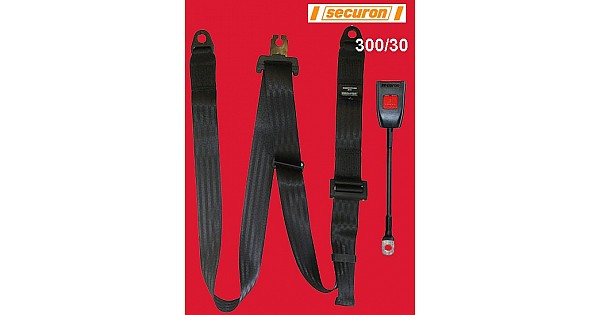 Securon Static Front Seat Belt (217cm) and Anchor. (With 30cm Stalk ...