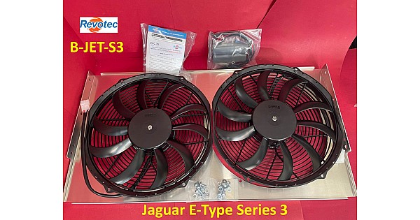 Revotec Cooling Fan Kit - Jaguar E-Type Series 3. B-JET-S3