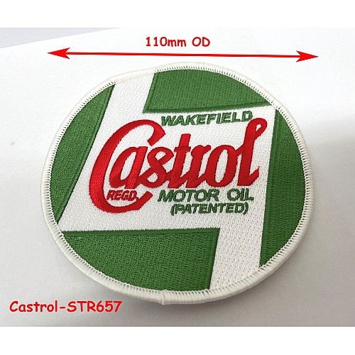 Castrol Classic Embroidered Sponsors Badge Castrol-STR657