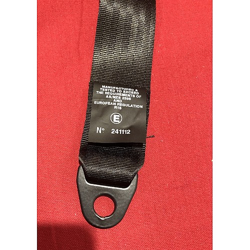 Securon Diagonal Static Seat Belt 217cm w 47cm Buckle with Anchor and ...