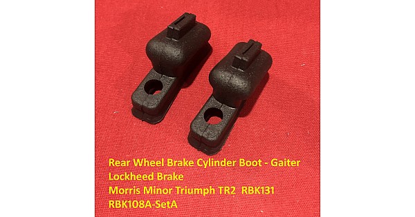 Rear Wheel Brake Cylinder Boot - Gaiter Lockheed Brake Morris Minor ...
