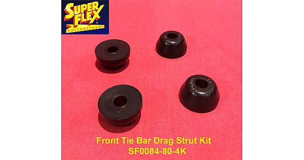 Superflex Front Tie Bar Drag Strut Kit of 4 OEM# 138143 - SF0084-80-4K