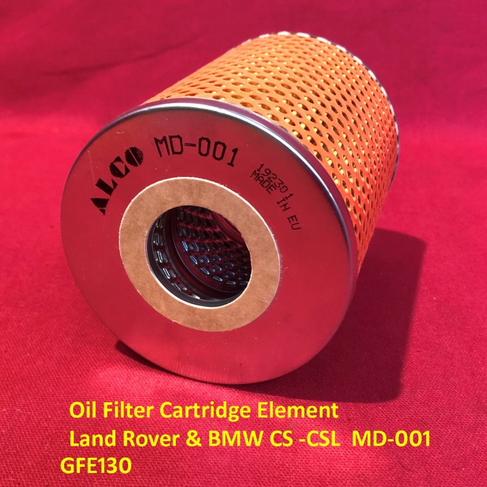 Oil Filter Cartridge Element Land Rover Range Rover & BMW CS -CSL MD ...