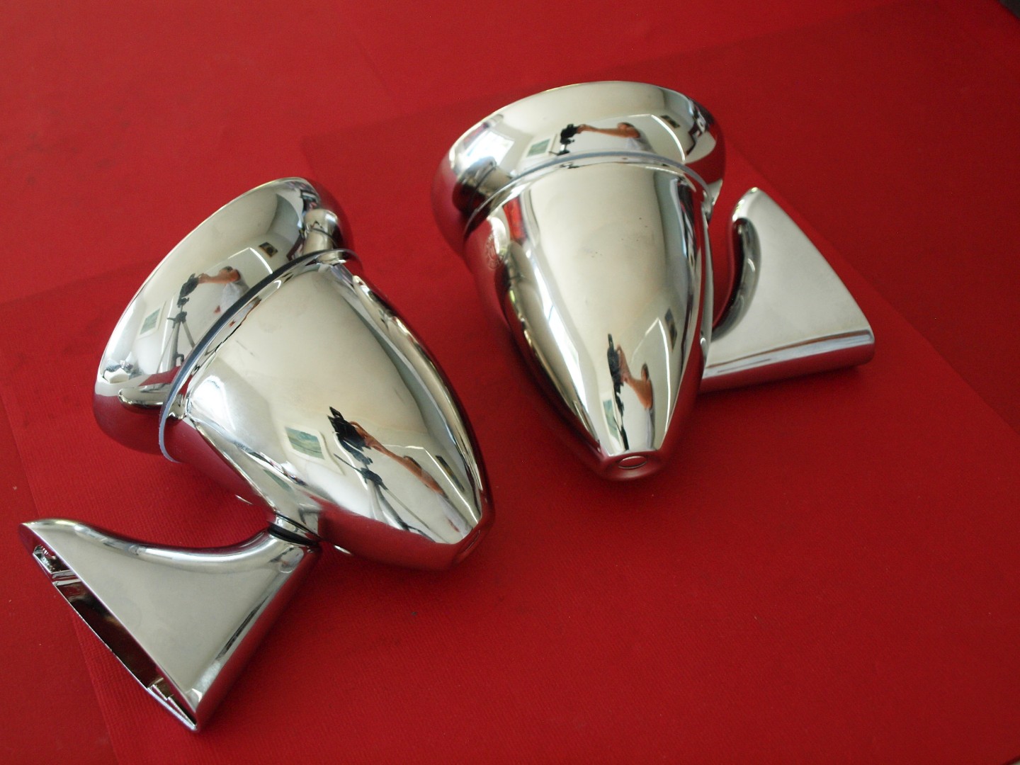 Stainless Steel Bullet Mirrors Long Stem Mount Tex Brand (Sold as a ...