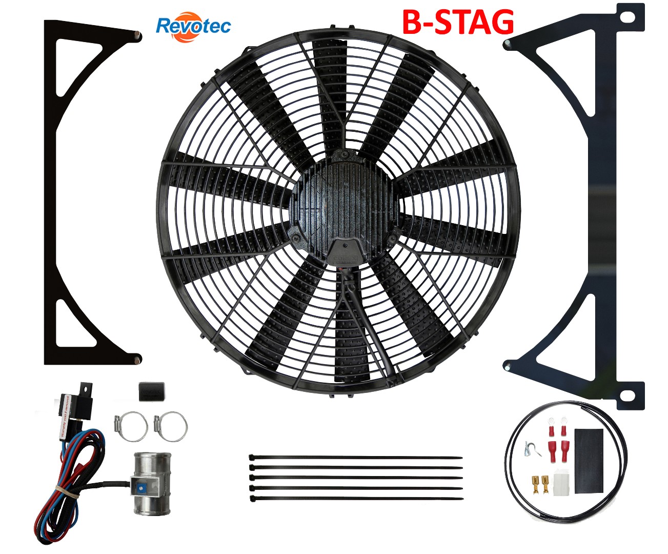 Revotec Cooling Fan Kit - Triumph Stag. B-STAG-BRK