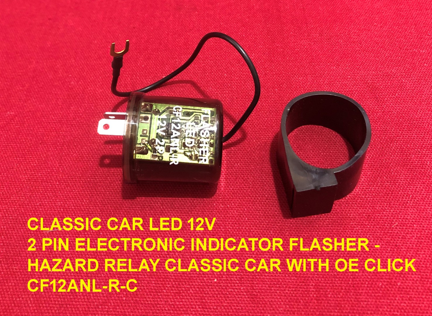 Classic Car LED LED 12V 2 PIN Electronic Indicator Flasher - Hazard ...