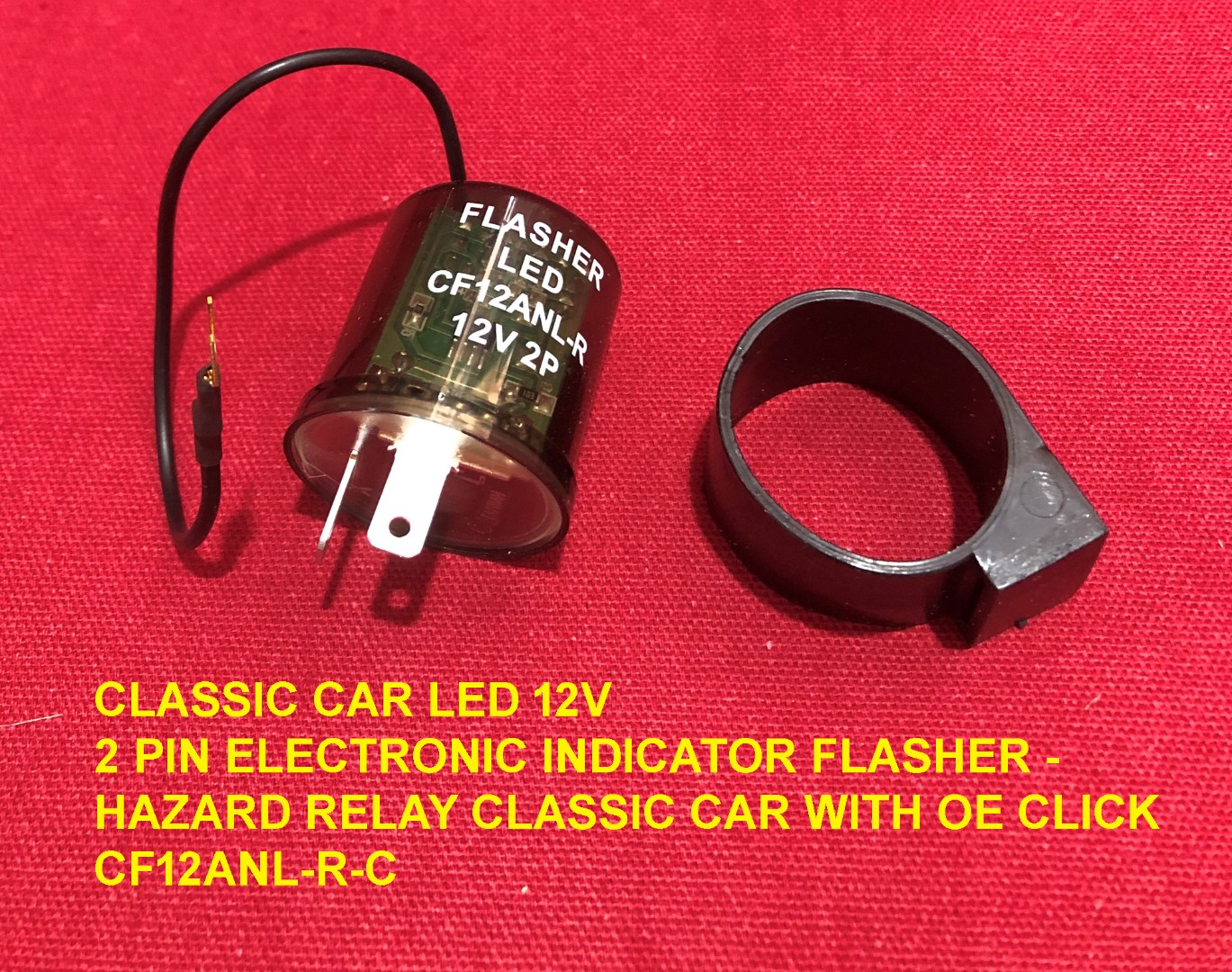 Classic Car LED LED 12V 2 PIN Electronic Indicator Flasher - Hazard ...