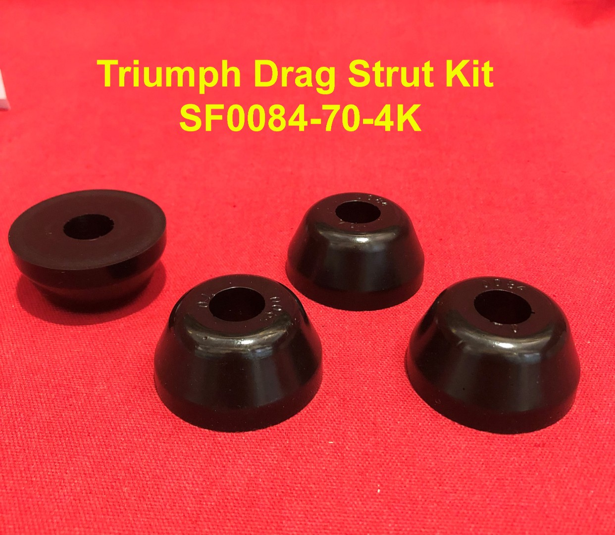 Superflex Polyurethane Front Tie Bar - Drag Strut Kit of 4 Triumph OEM ...