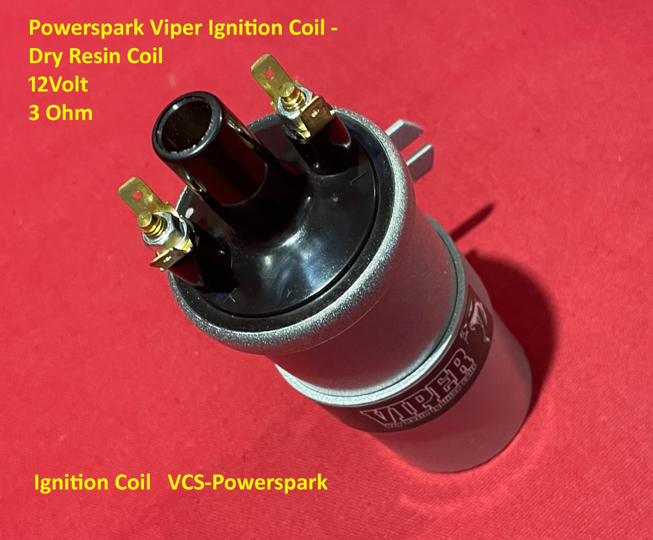 Powerspark Viper Ignition Coil - Dry Resin Coil 12Volt 3Ω Ohm Ignition ...